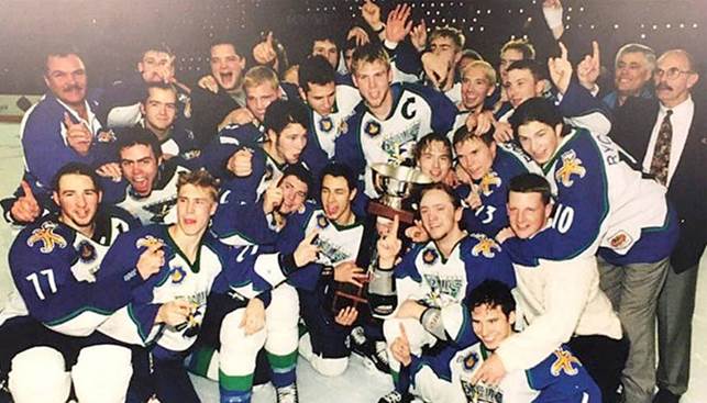 1997-98 Surrey Eagles to be Inducted into the BC Hockey Hall of Fame ...